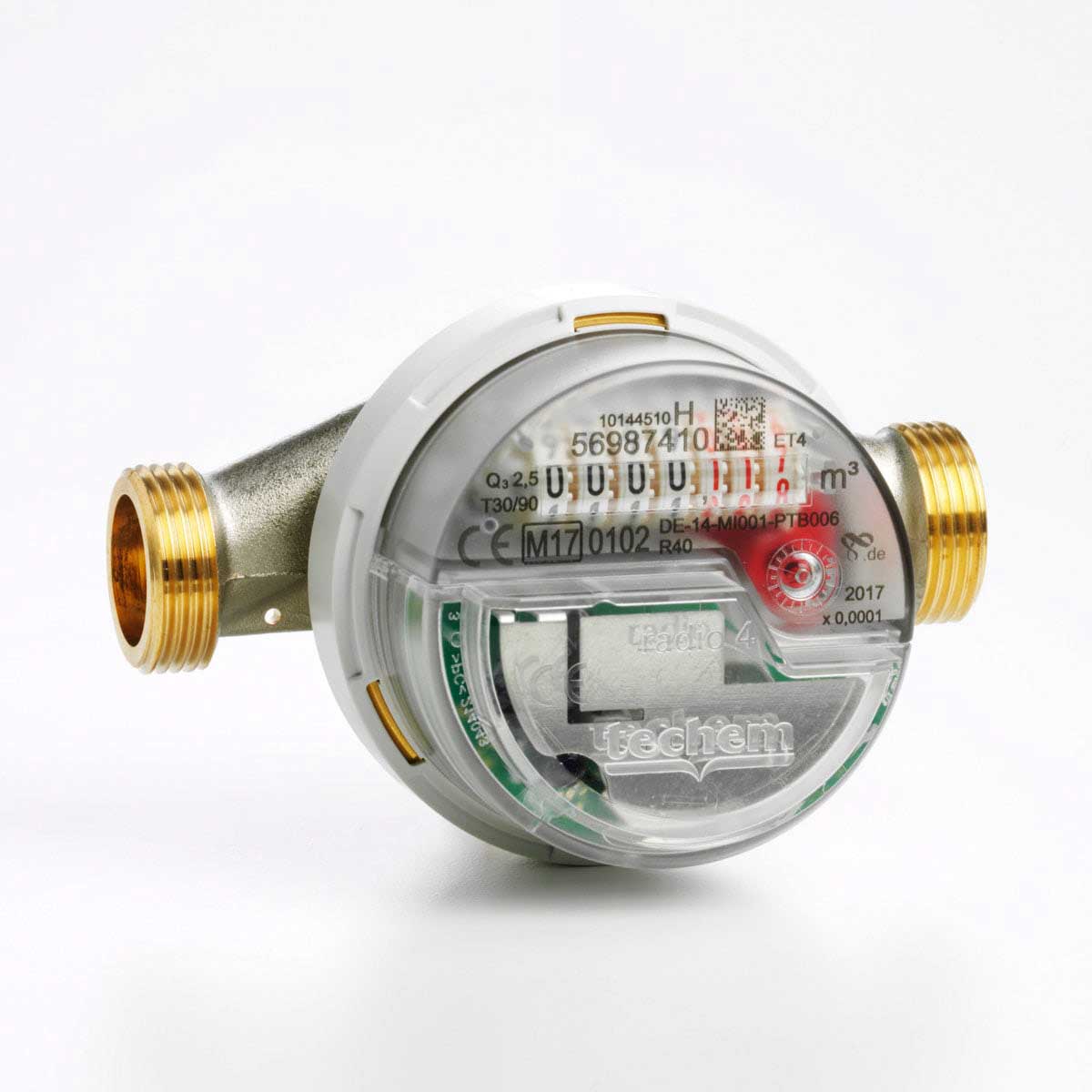 AP Radio 4 Varmtvandsmåler – 110 mm, Q3=2,5 (G 3/4 B)